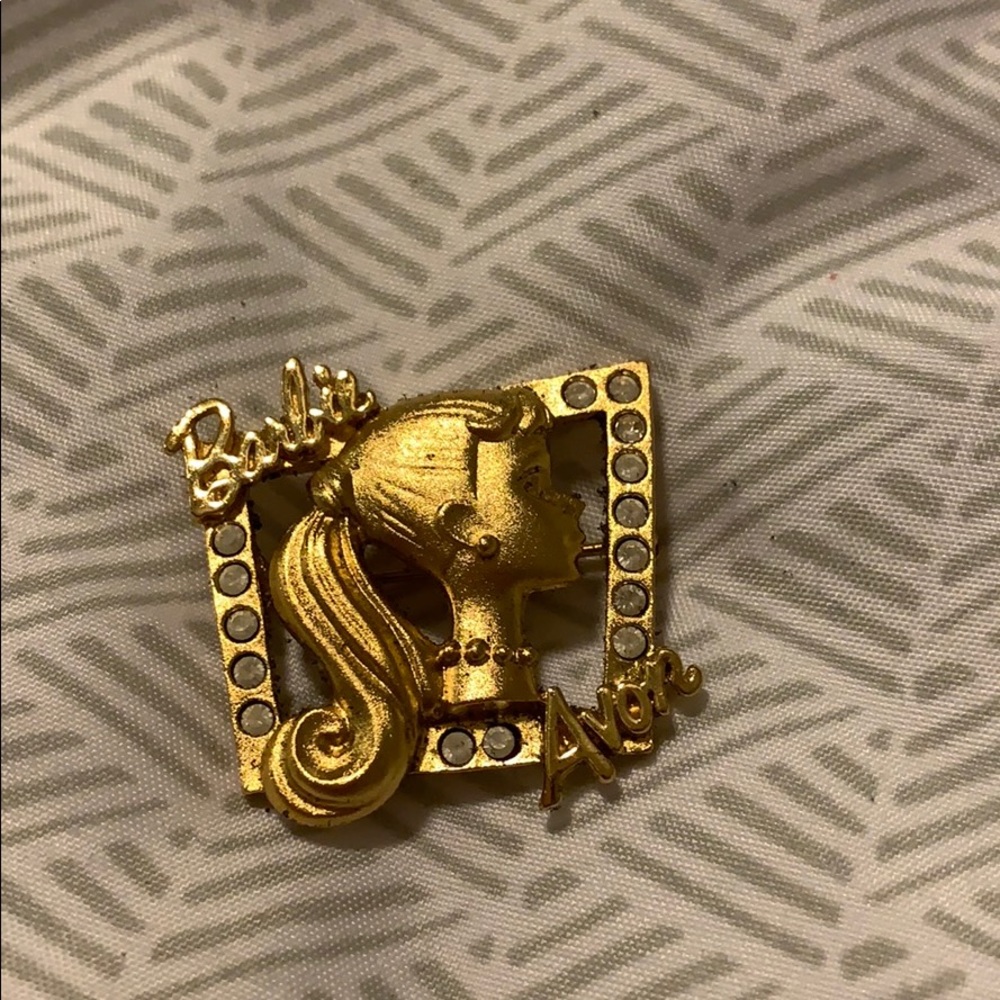 Collectors Avon Barbie Pin - Gem